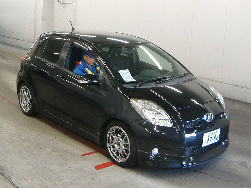 TOYOTA VITZ NCP91. Перевод аукционного листа USS Nagoya Лот №1236