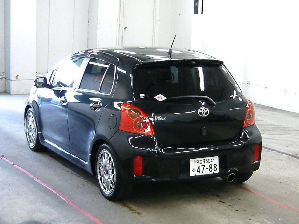 TOYOTA VITZ NCP91. Перевод аукционного листа USS Nagoya Лот №1236